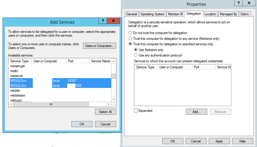 “Login failed for user ‘NT Authority\ANONYMOUS LOGON’ ” ao criar um Linked Server – Logan ...